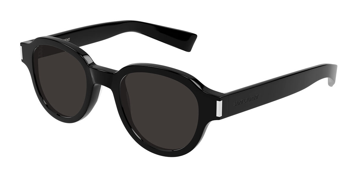 Saint Laurent SL 546 001 Oval Shiny Black Sunglasses | SmartBuyGlasses ...